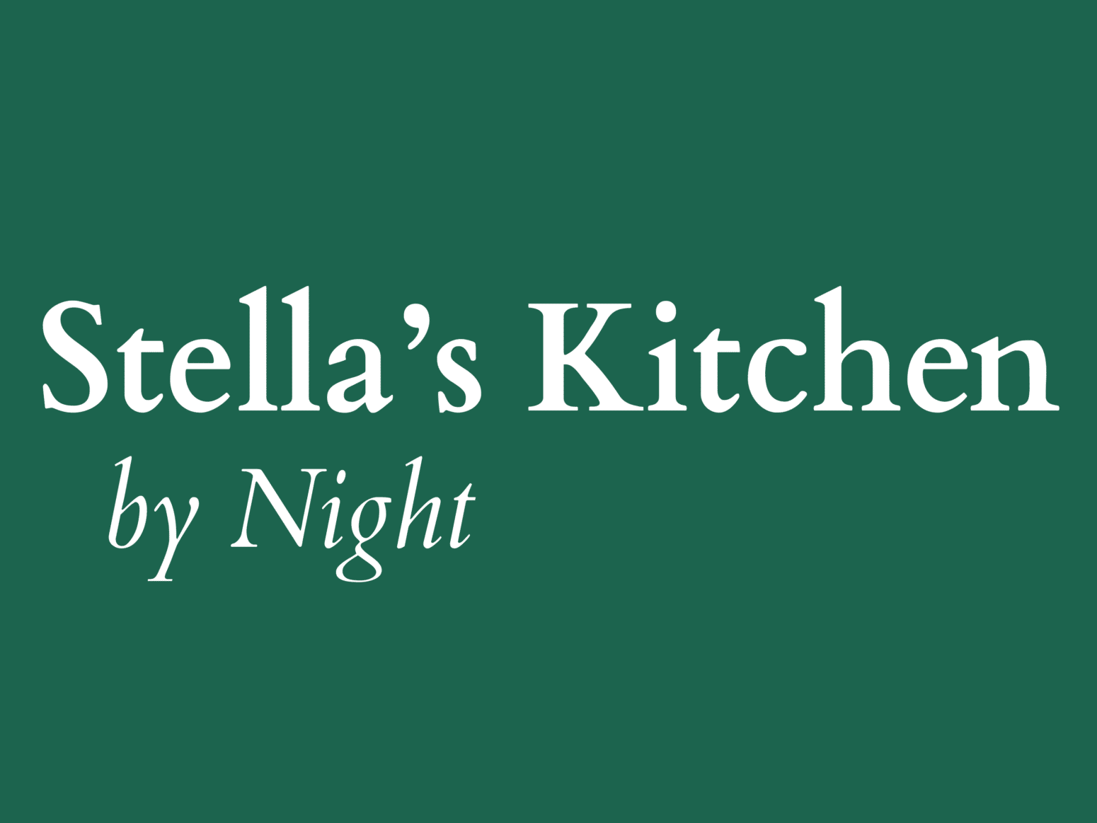 Stella's Kitchen by night - Montague Farms